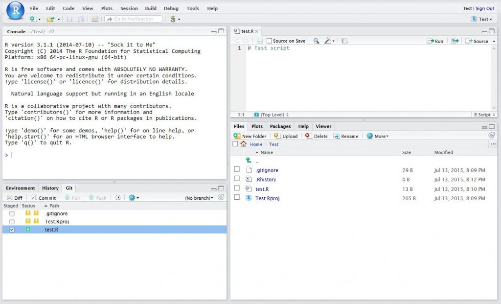 RStudio and GitHub – DataSurg